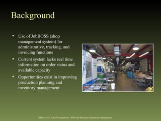 Case Presentation Sales And Operations | PPT
