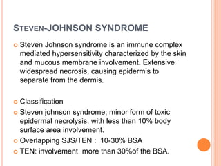 Case presentation Steven-johnson syndrome.pptx