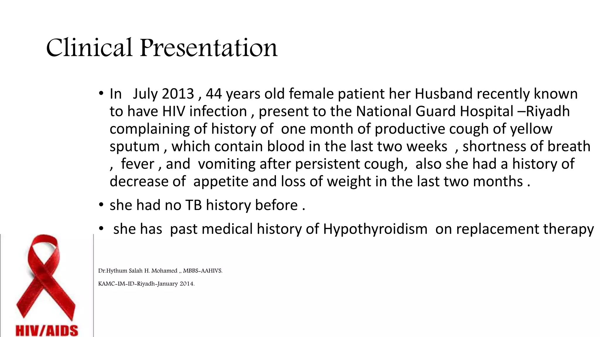 The First Case Report : Mycobacterium riyadhense Pneumonia Newly ...