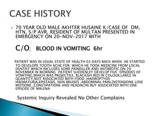 Case presentation,warfarin over anti coagulatione | PPT