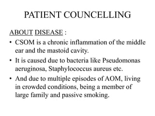 Case presentation on csom 1 | PPTX
