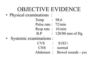 Case presentation on csom 1 | PPTX