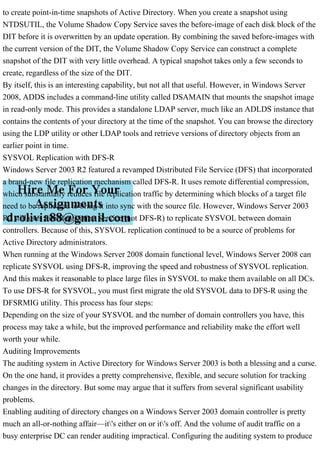 Case Project 12-2 Devising an AD DS Design with RODC, AD RMS, and A.pdf