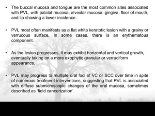case proliferative leukoplakia .ppt