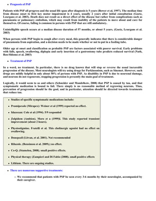 Case record...Progressive supranuclear palsy | PDF