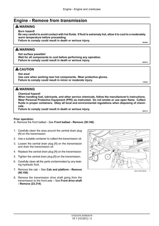 Case quantum 100 f tractor service repair manual (pin zflk00441 and ...