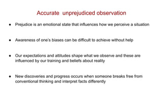 Case receiving and concepts of observer. | PDF