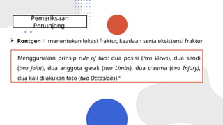laporan kasus fraktur 1/3 distal clavicula | PPTX