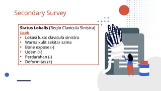 laporan kasus fraktur 1/3 distal clavicula | PPTX