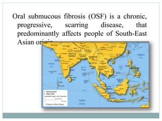 Case report-bilateral parotid swelling with oral submucous fibrosis | PPTX