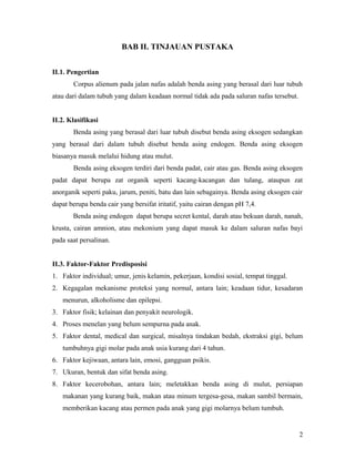 Case report aspirasi corpus alienum | DOC