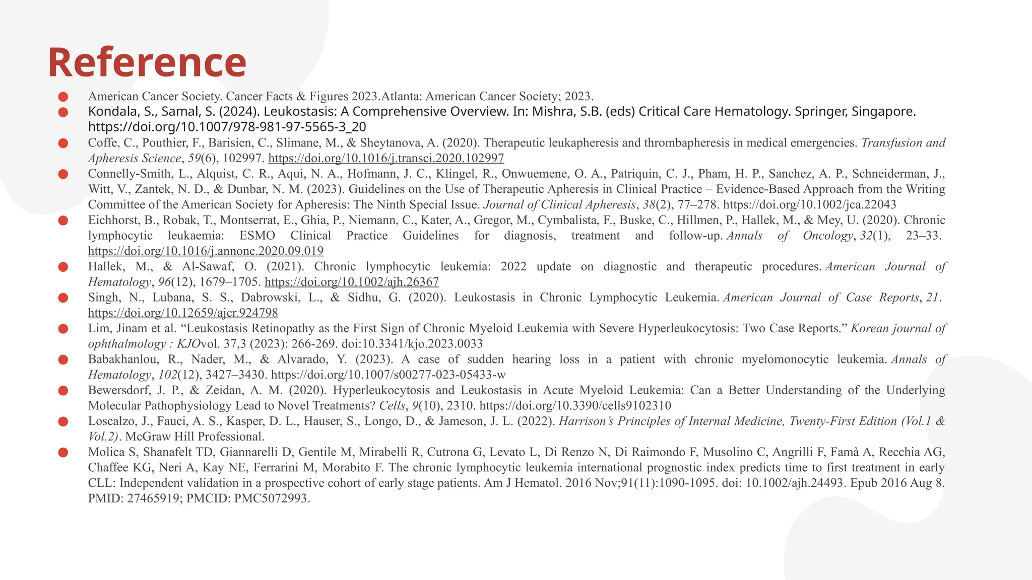 case report leukostasis in chronic LL.pptx
