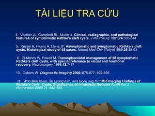 Case report nang Rathkes | PPT