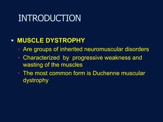 Case report Duchenne Muscular Dystrophy | PPTX