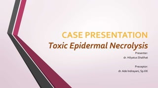 Case report dr hilya jaehee | PPTX