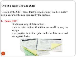 Case report form and application | PPTX