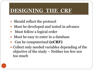 Case report form and application | PPTX