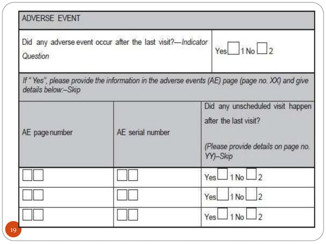 Case report form and application | PPT