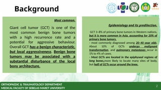 a Case Report GCT Talocalcaneal on women | PPT | Free Download
