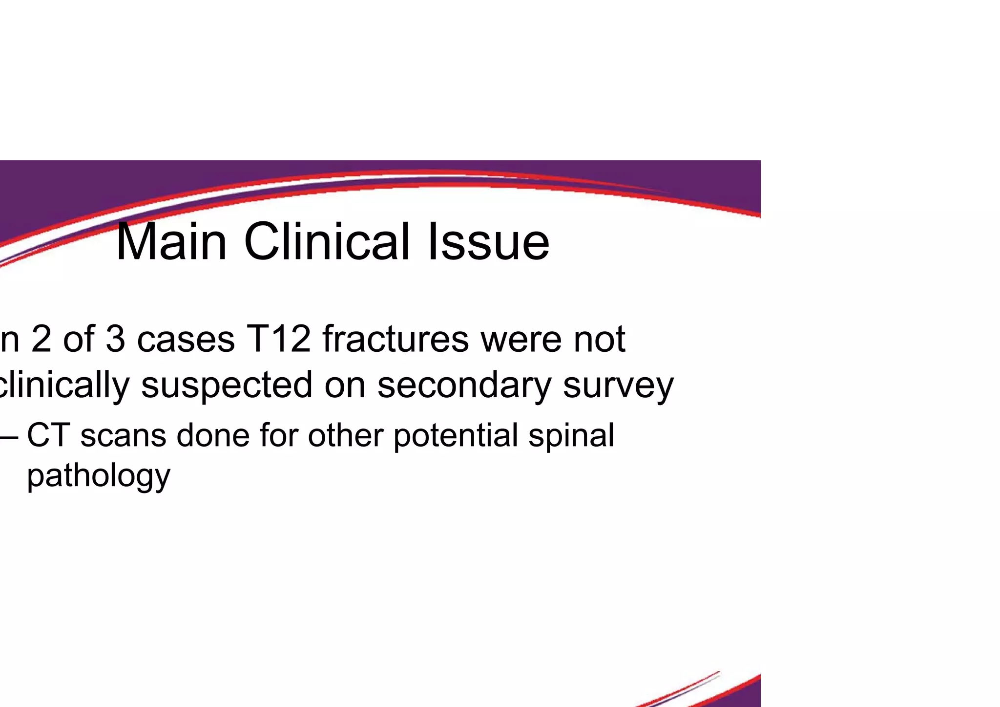 Case report of thoracic spine fractures from ied blast in armoured ...