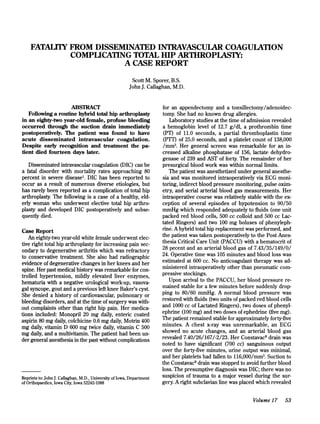 Case Report On Dic & Dvt | PDF | Blood Disorders | Diseases and Conditions