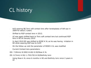 Case report on post graft | PPT