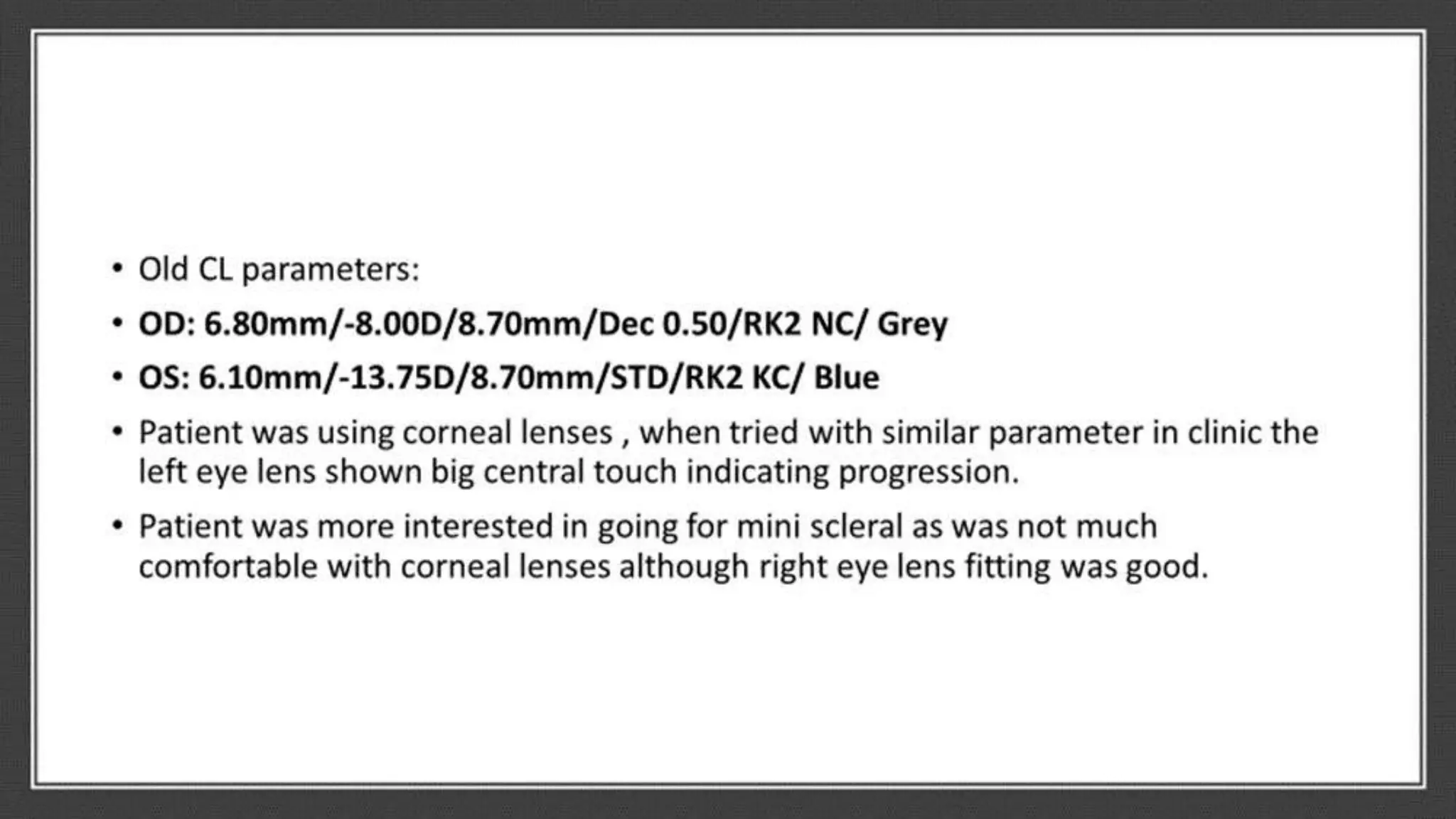 Case report on rose k2 xl | PPTX