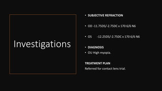 Case report on soft toric cl fitting | PPTX