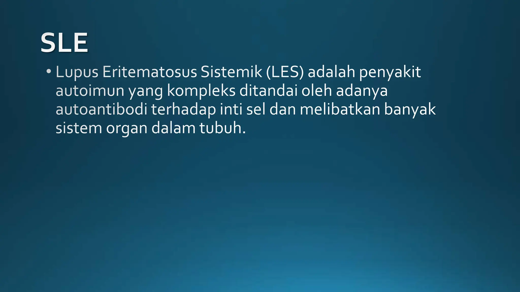 CASE REPORT Lupus Eritematosus Sistemik (Systemic lupus erythematosus/SLE) ppt.pptx