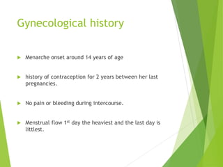Case report Obstetric and Gynecological (obgyn) | PPTX