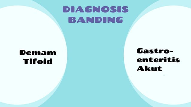 Case Report Typhoid Fever | PPT