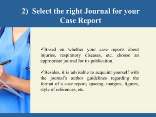 Case Report Writing Tips | PPTX