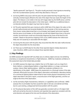 All-domain Anomaly Resolution Office U.S. Department of Defense (U ...