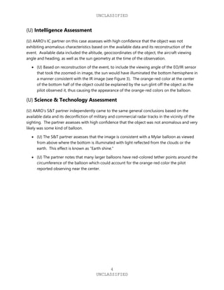 All-domain Anomaly Resolution Office U.S. Department of Defense (U ...