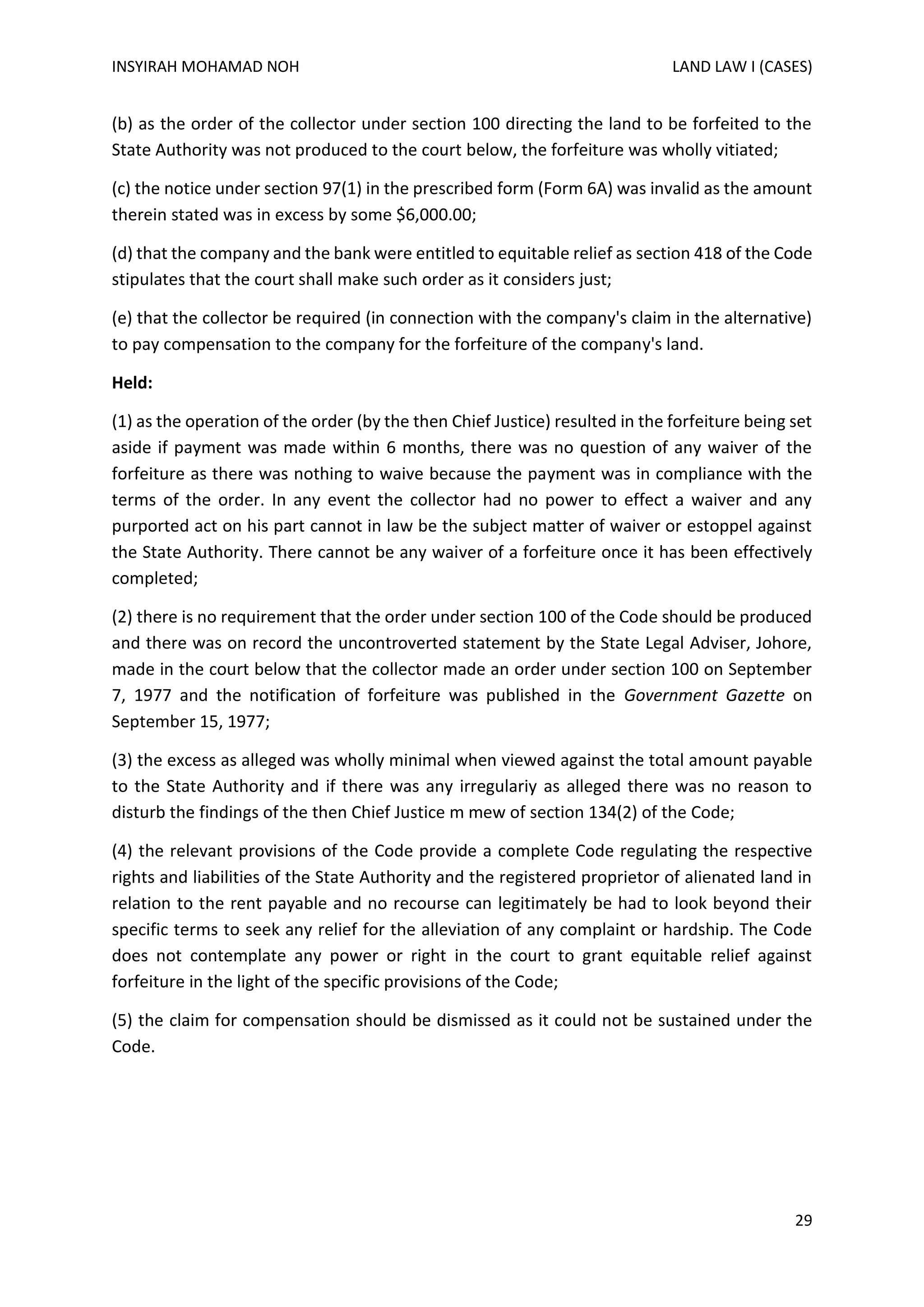 LAND LAW CASES | PDF