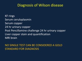 Case scenarios in wilson disease by Dr Aabha Nagral | PPTX