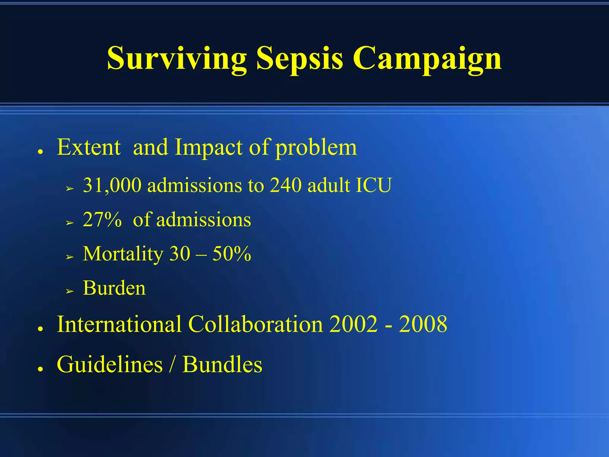 Case sepsis | PPTX
