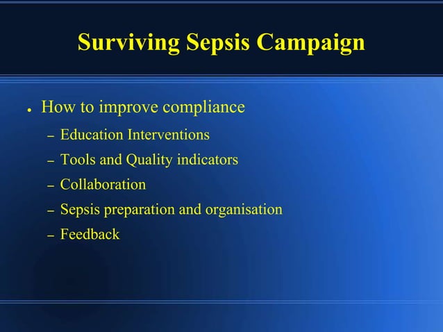 Case sepsis | PPTX