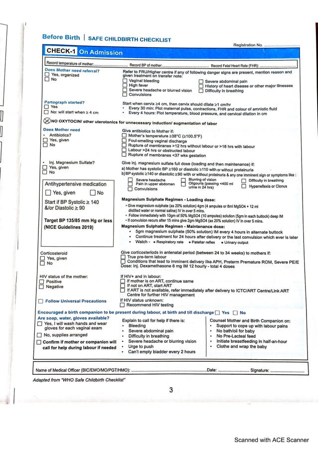 case Sheet for Maternity Services for women.pdf
