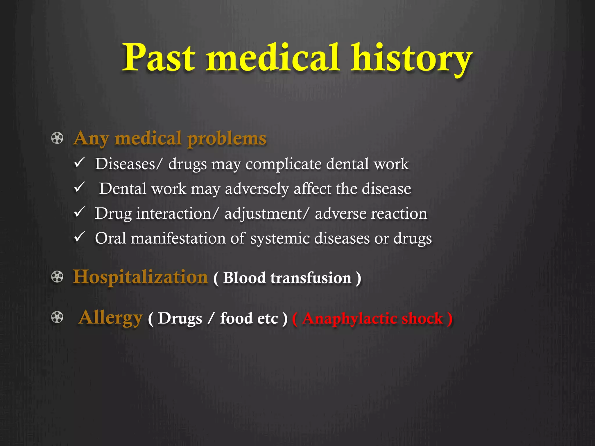 Dental Case Sheet | PDF
