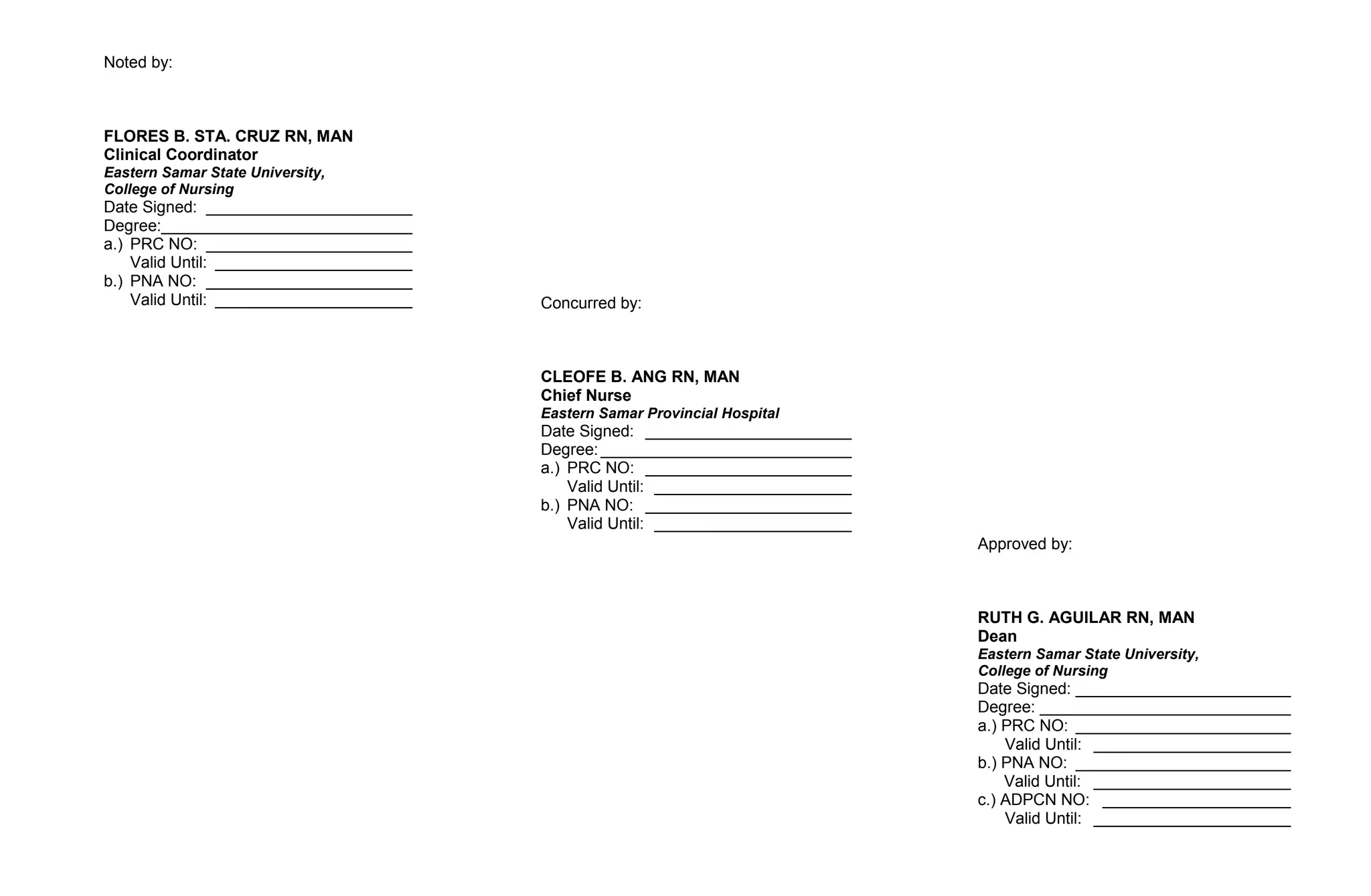 Case Signatories ESPH | DOCX