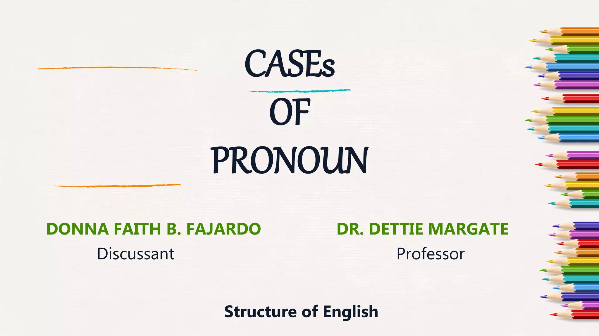 CASES of PRONOUN.pptx