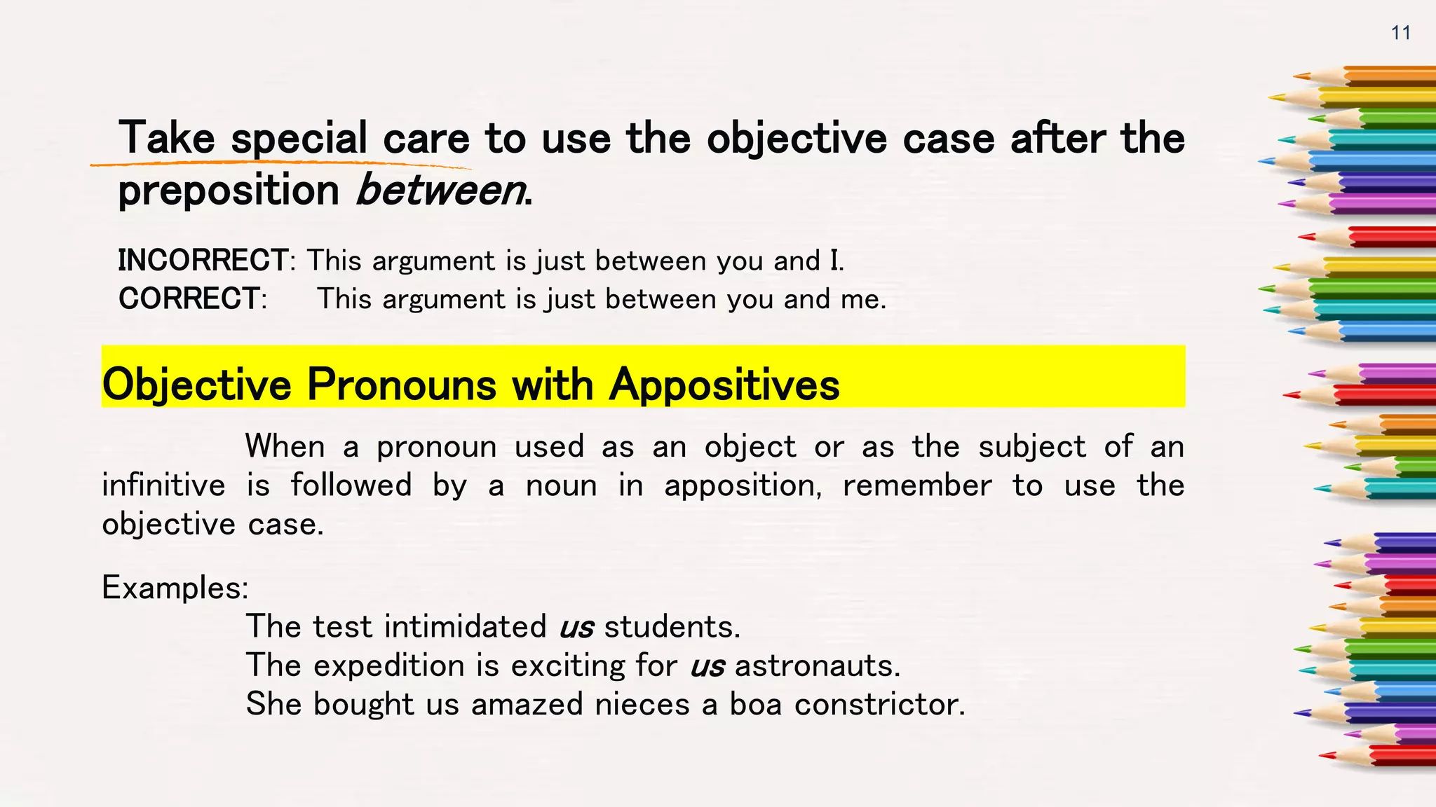 CASES of PRONOUN.pptx
