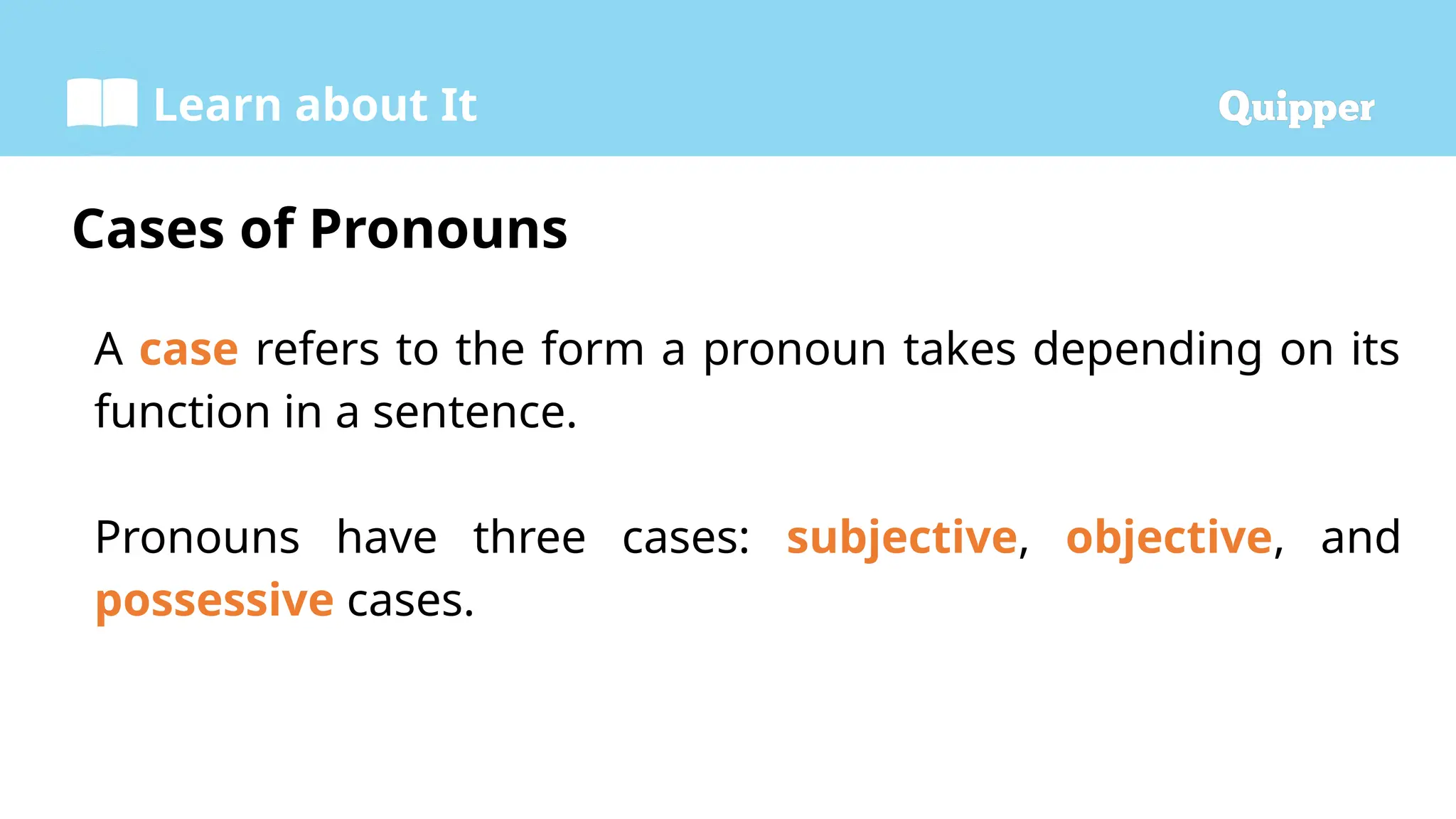 CASES OF PRONOUNS CASES OF PRONOUNSCASES OF PRONOUNS | PPTX