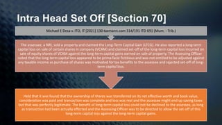 Cases on Set Off and Carry Forward.pptx