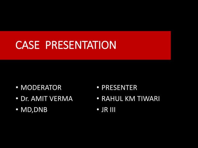 SPEN PANCREASE CASE | PPTX