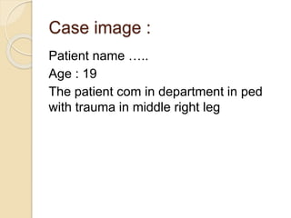 Radiographic Images Cases | PPT