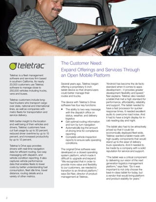 Samsung Galaxy Tab Helps Logistics Fleets Increase Driver Efficiency ...