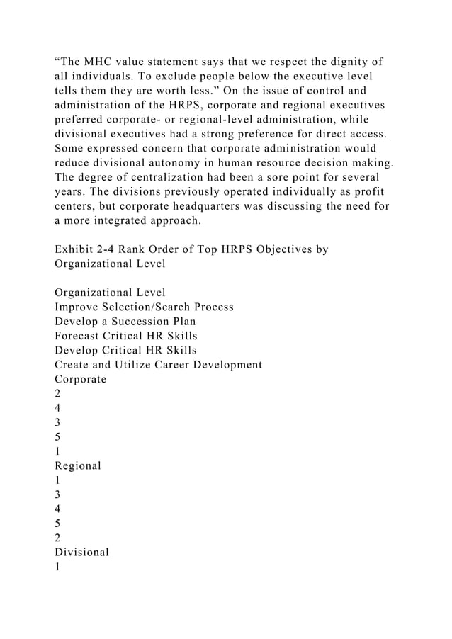 CASE Strategic Planning at Multistate Health CorporationAs you .docx