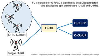 Case Studied on Federated learning Deployment in O-RAN | PPT